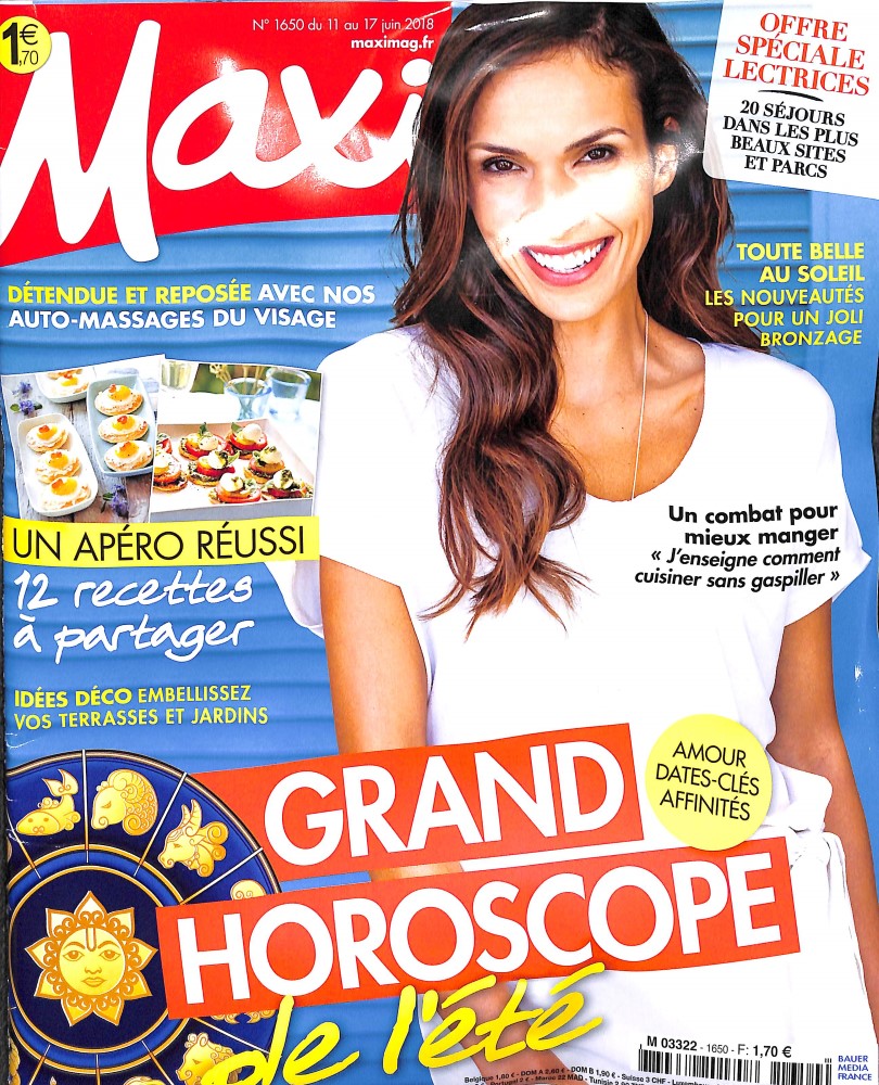 Maxi n° 1650 – Abonnement Maxi | Abonnement magazine par Toutabo.com