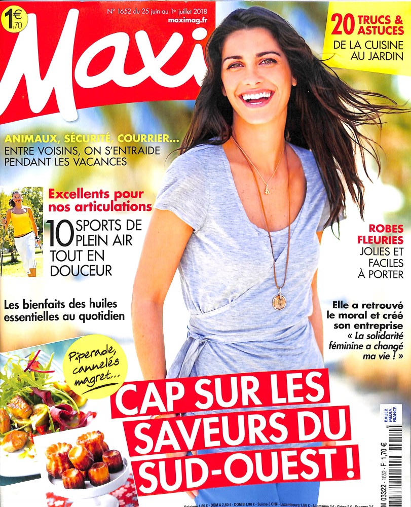 Maxi n° 1652 – Abonnement Maxi | Abonnement magazine par Toutabo.com
