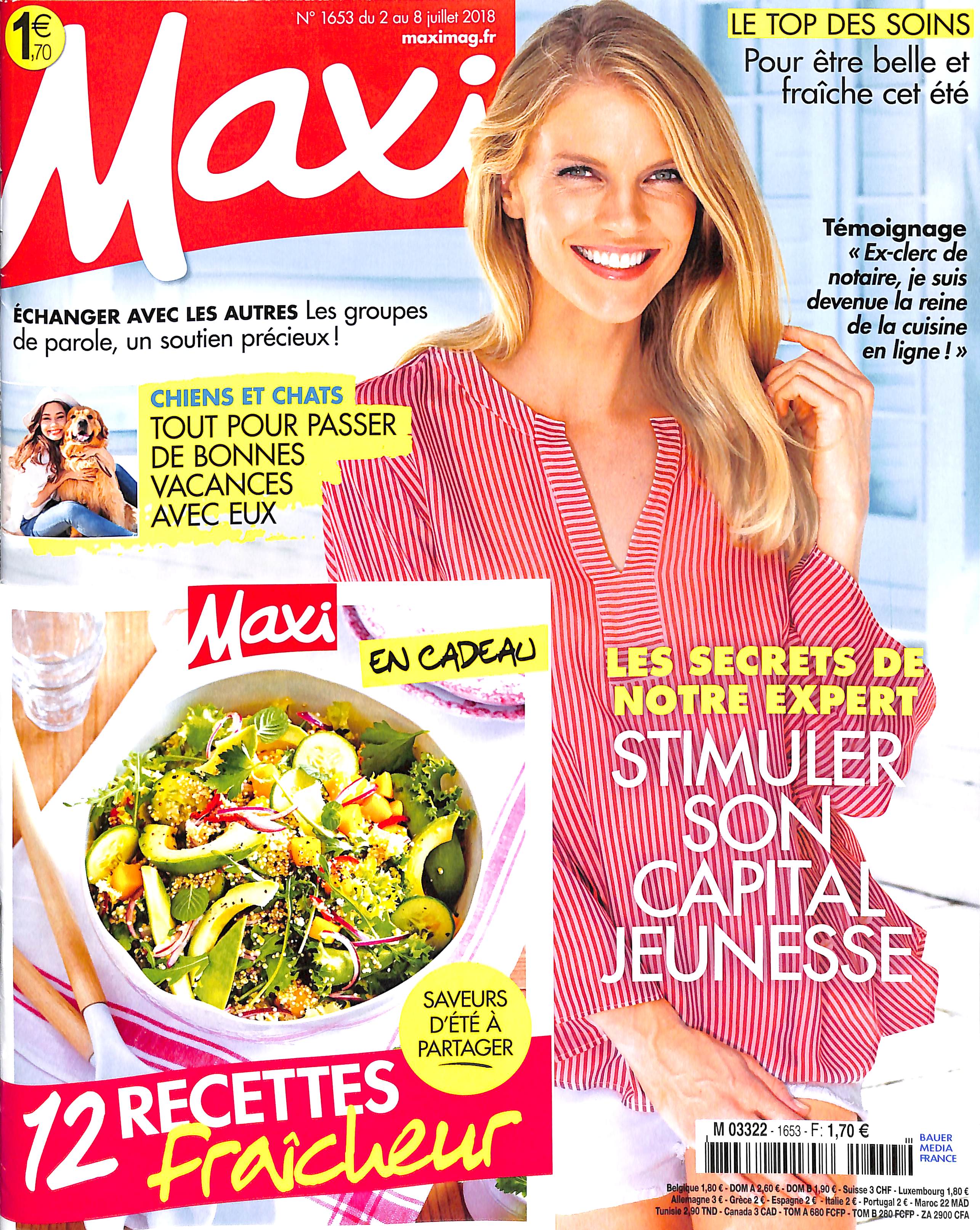 Maxi n° 1653 – Abonnement Maxi | Abonnement magazine par Toutabo.com