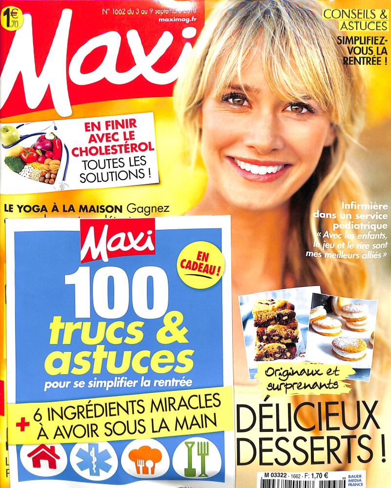 Maxi n° 1662 – Abonnement Maxi | Abonnement magazine par Toutabo.com
