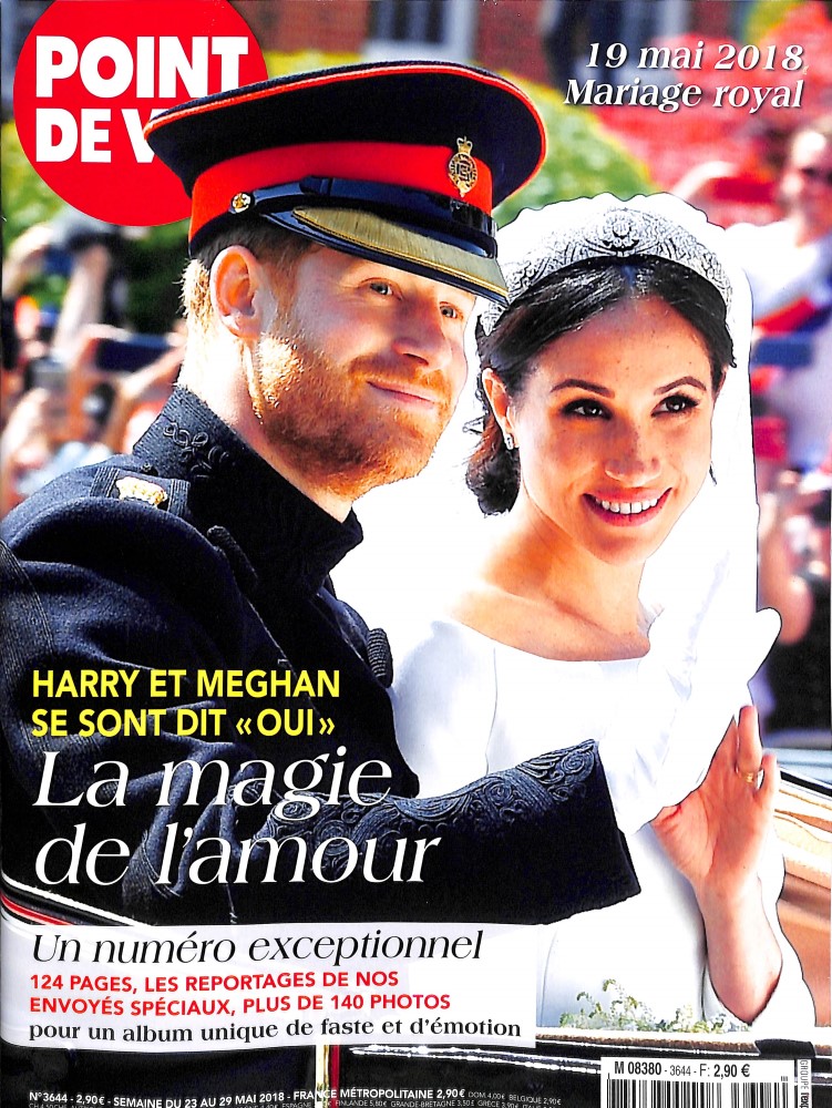 Point de Vue n° 3644 – Abonnement Point de Vue | Abonnement magazine ...