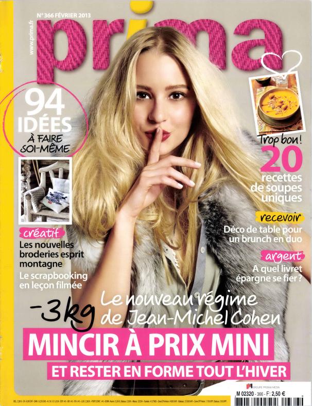 Prima n° 366 – Abonnement Prima | Abonnement magazine par Toutabo.com