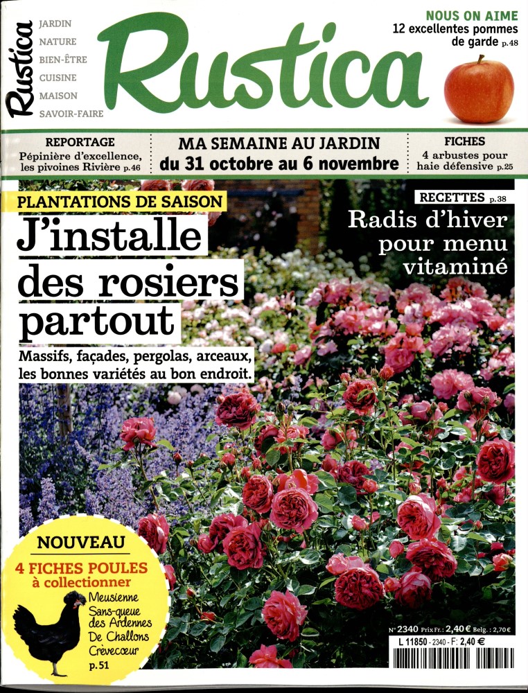 Rustica n° 2340 – Abonnement Rustica | Abonnement magazine par Toutabo.com