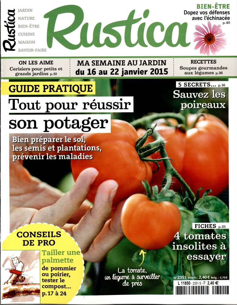 Rustica n° 2351 – Abonnement Rustica | Abonnement magazine par Toutabo.com