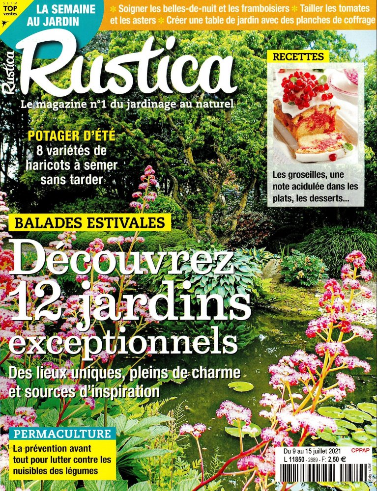 Rustica n° 2688 – Abonnement Rustica | Abonnement magazine par Toutabo.com