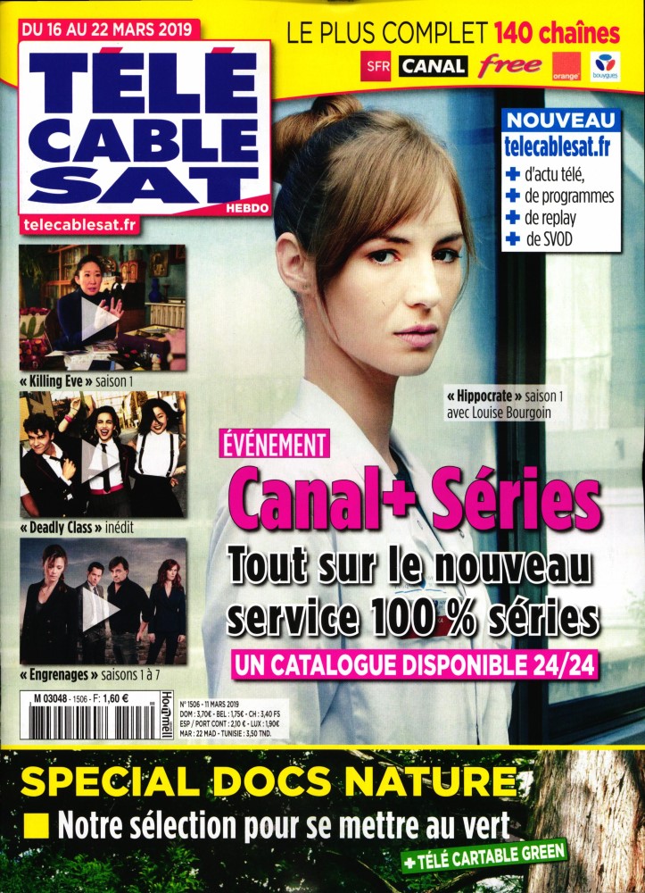 Télé Cable Sat Hebdo n° 1506 – Abonnement Télé Cable Sat Hebdo ...