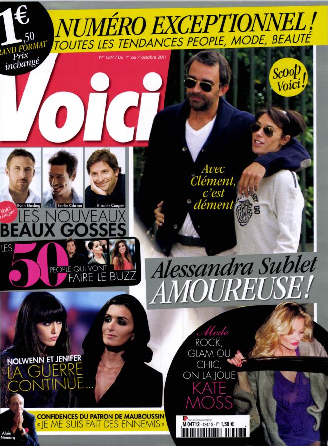 Voici n° 1247 – Abonnement Voici | Abonnement magazine par Toutabo.com