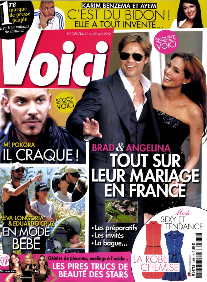Voici n° 1276 – Abonnement Voici | Abonnement magazine par Toutabo.com