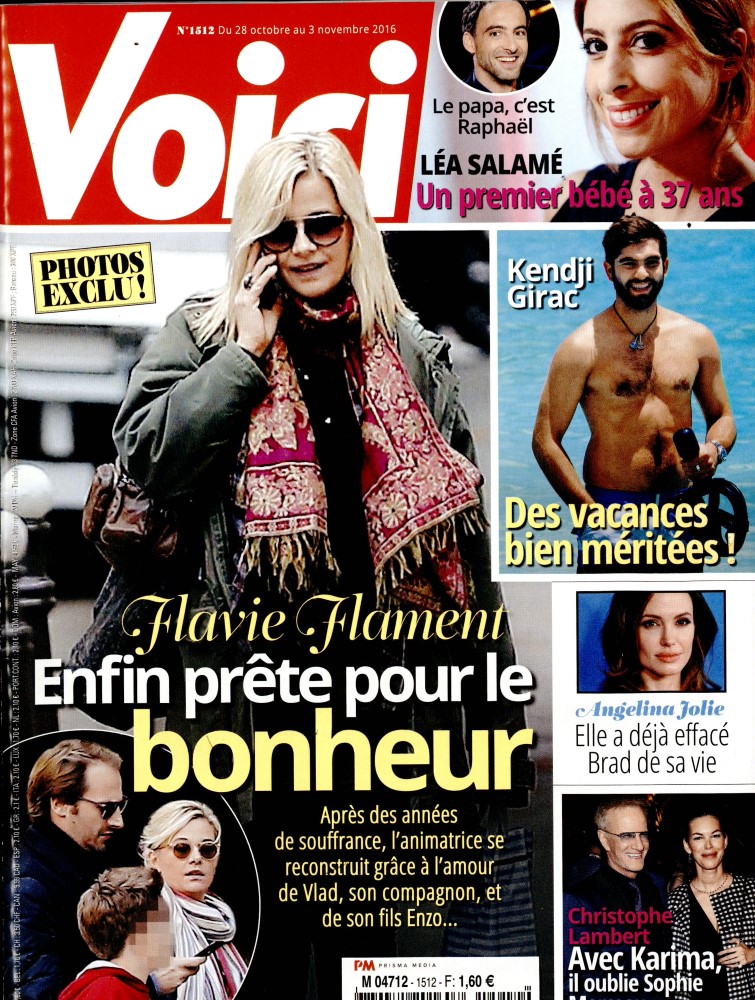 Voici n° 1512 – Abonnement Voici | Abonnement magazine par Toutabo.com