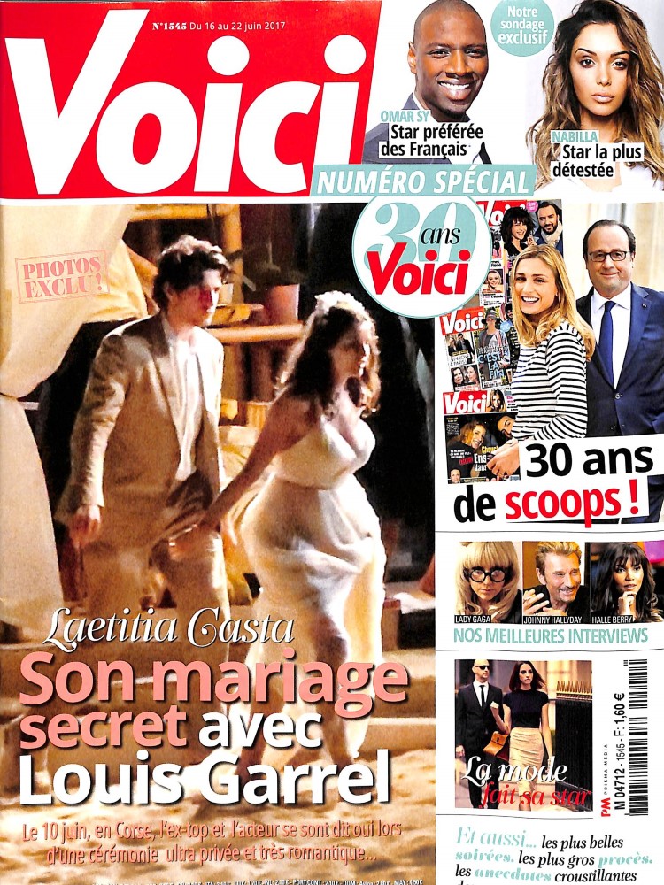 Voici n° 1545 – Abonnement Voici | Abonnement magazine par Toutabo.com