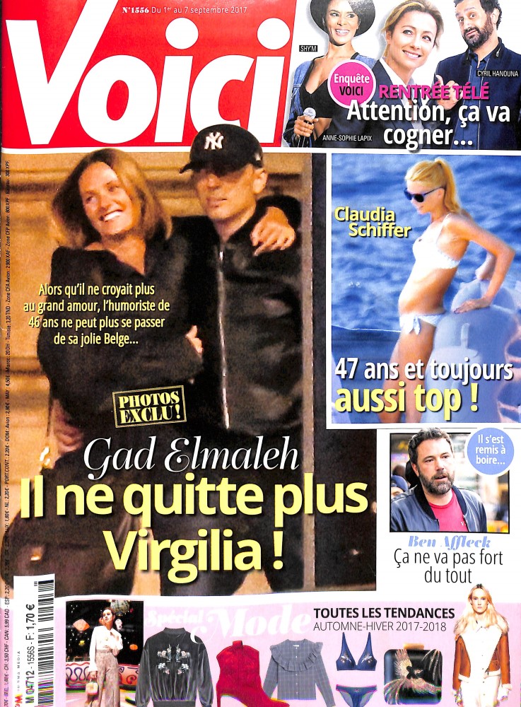 Voici n° 1556 – Abonnement Voici | Abonnement magazine par Toutabo.com