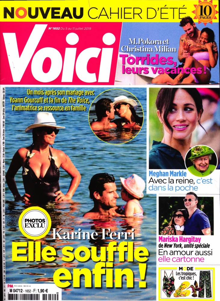Voici n° 1652 – Abonnement Voici | Abonnement magazine par Toutabo.com