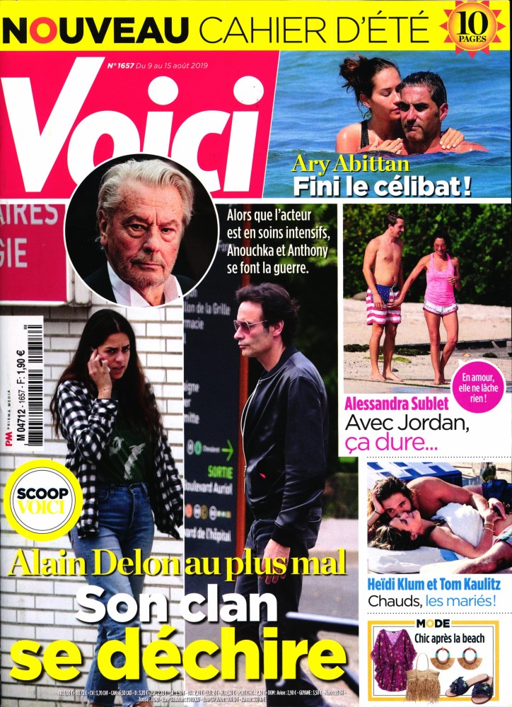 Voici n° 1657 – Abonnement Voici | Abonnement magazine par Toutabo.com