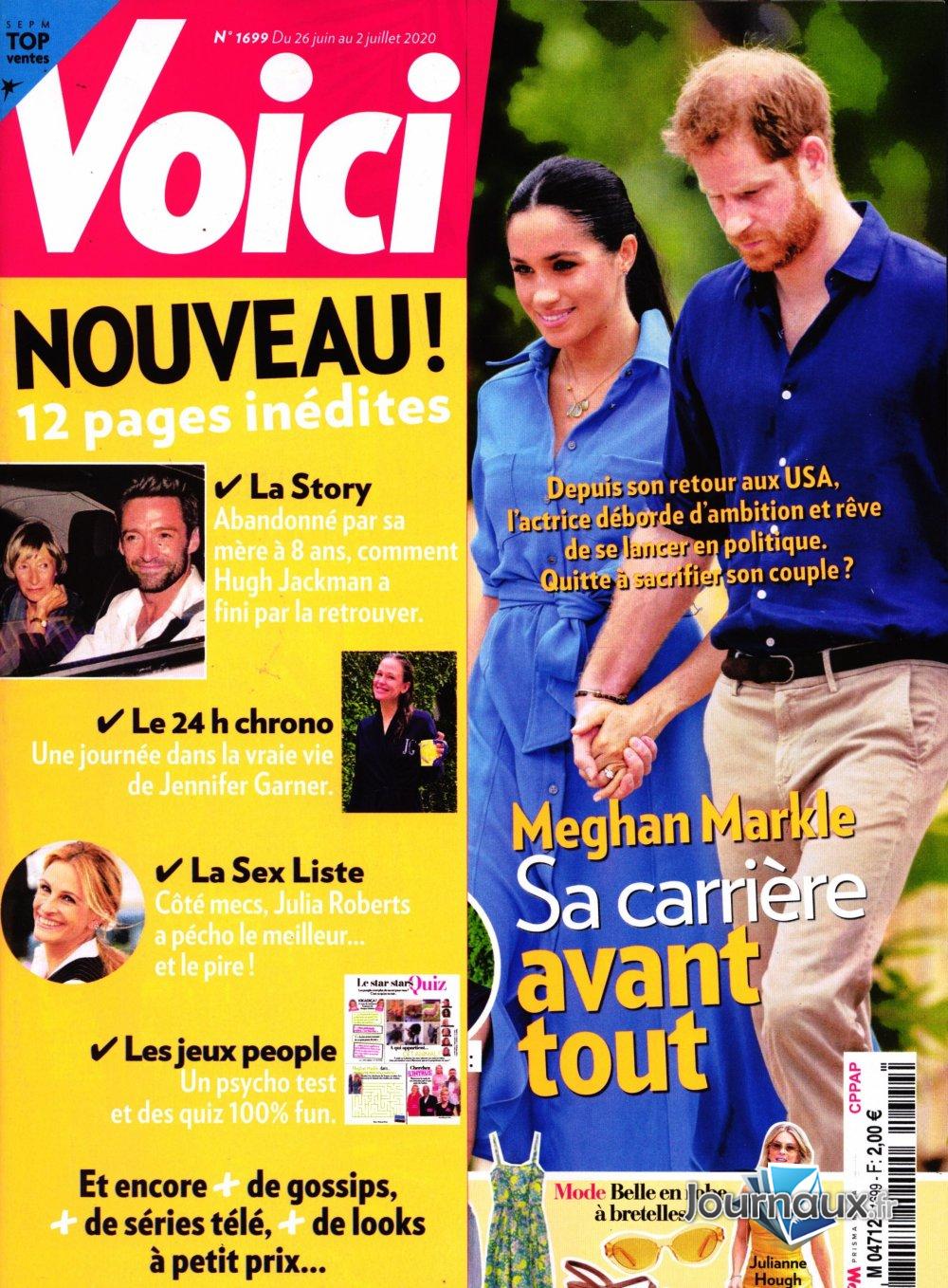 Voici n° 1699 – Abonnement Voici | Abonnement magazine par Toutabo.com