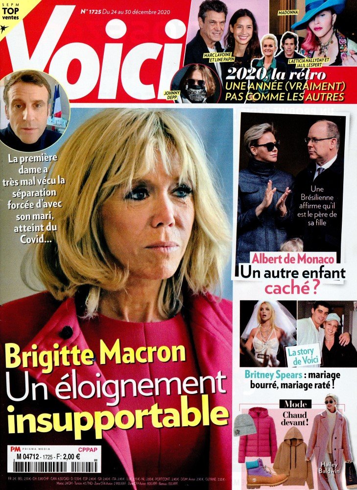 Voici n° 1725 – Abonnement Voici | Abonnement magazine par Toutabo.com