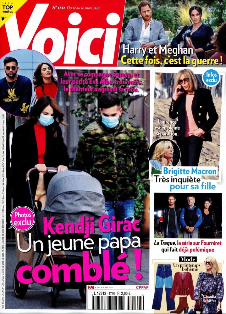 Voici n° 1736 – Abonnement Voici | Abonnement magazine par Toutabo.com