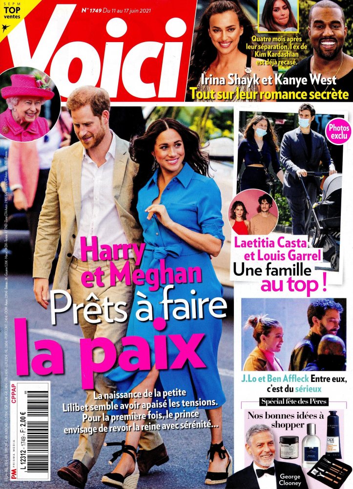 Voici n° 1749 – Abonnement Voici | Abonnement magazine par Toutabo.com